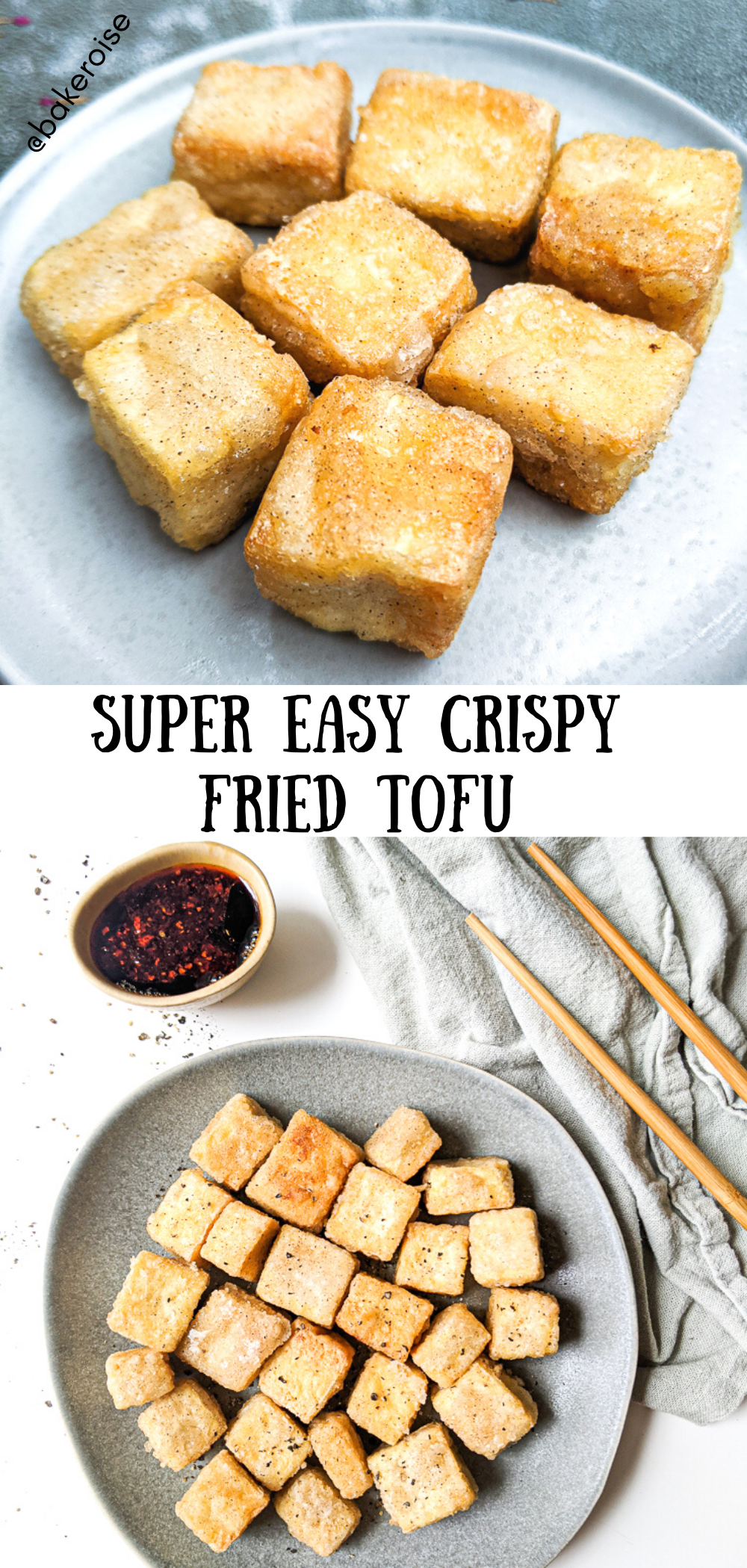Crispy Fried Tofu Vegan Friendly